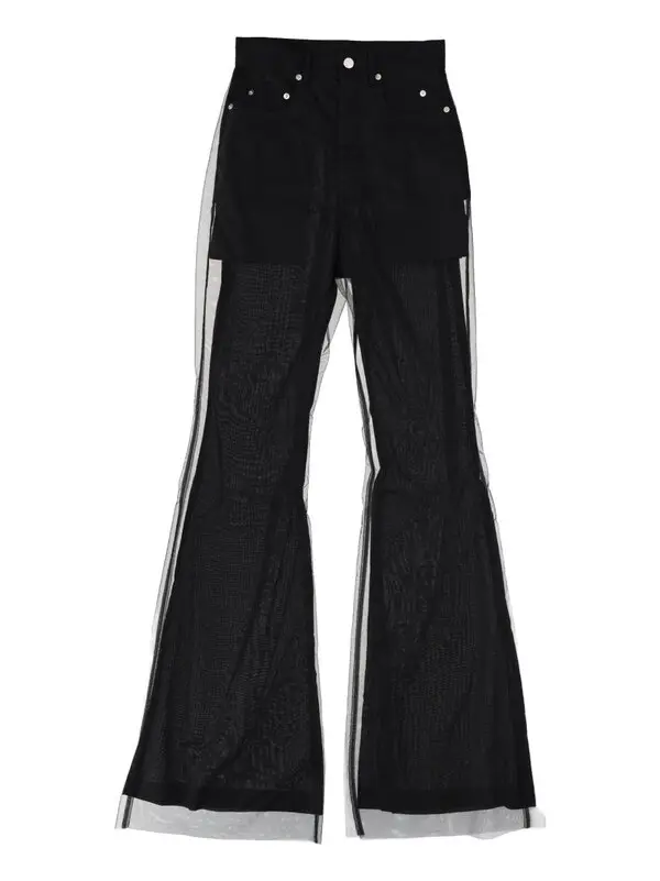 Rick Owens Bolan Bootcut Pants - Black