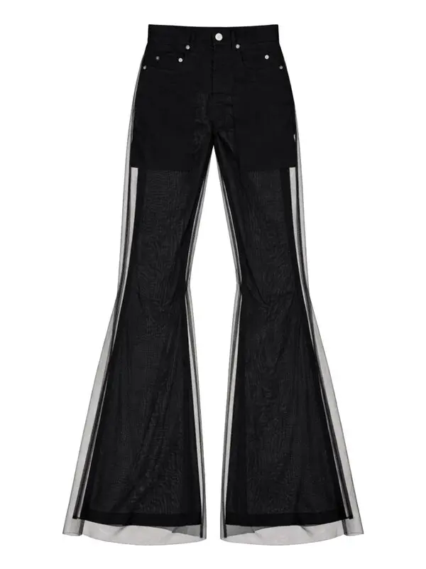 Rick Owens Bolan Bootcut Trousers - Black