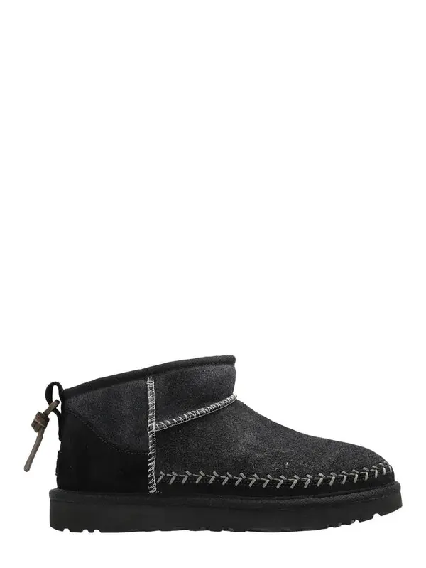 UGG Classic Ultra Mini Biarritz Boot - Black