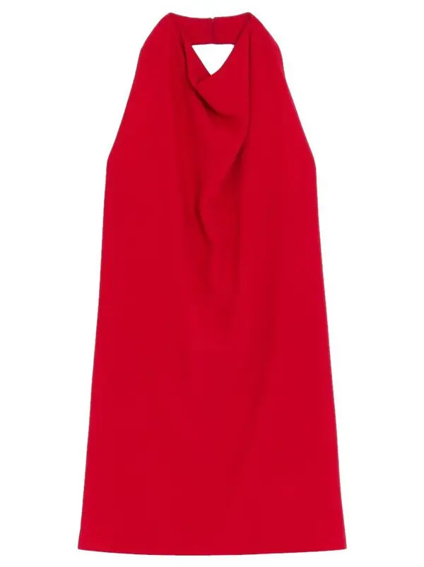 Valentino Garavani Silk Mini Dress - Red