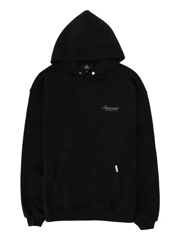 REPRESENT Hooded Sweatshirt - Black