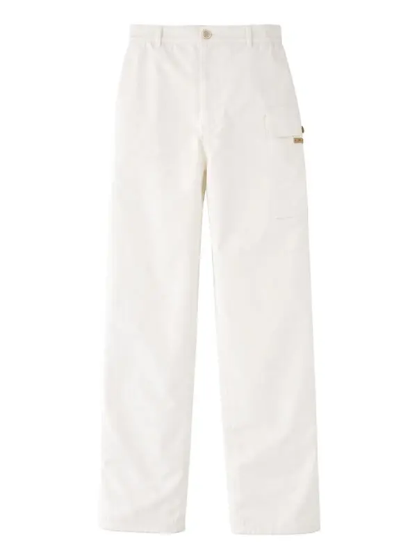 Marni Cargo Pocket Pants - White