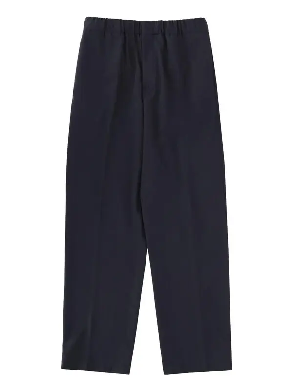 LARDINI Wool Trousers - Blue