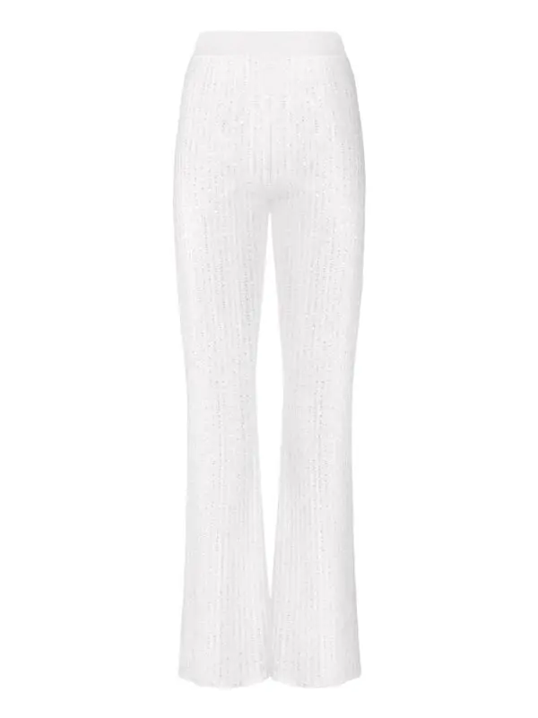 Missoni Flared Trousers - White