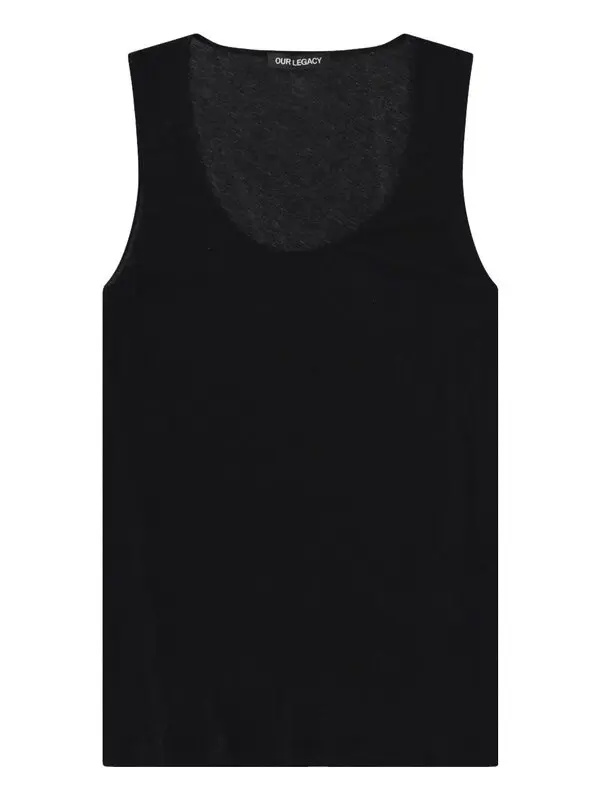 Our Legacy Athletic Tank Top - Black