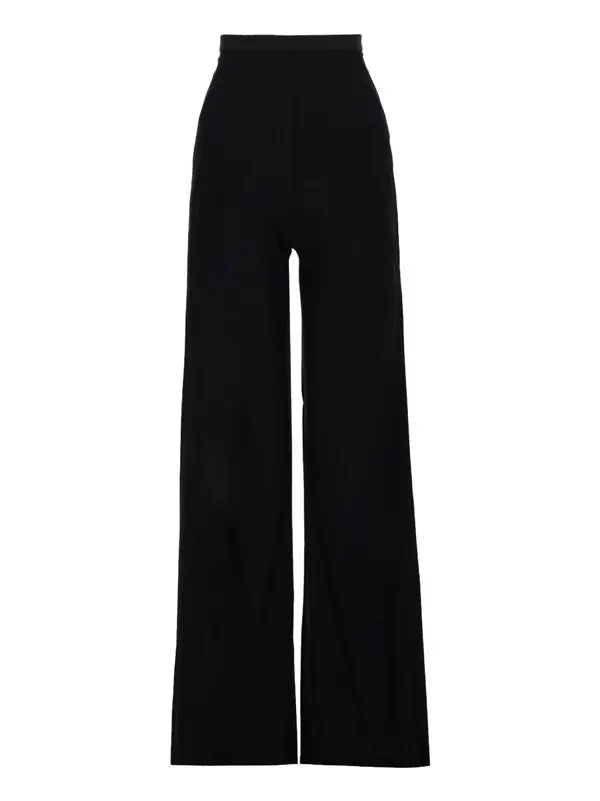Rick Owens Wide Leg Pants - Black