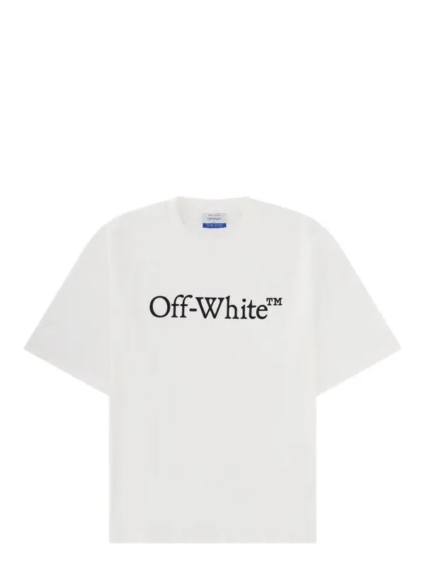 Off-White T Shirt With Logo - White