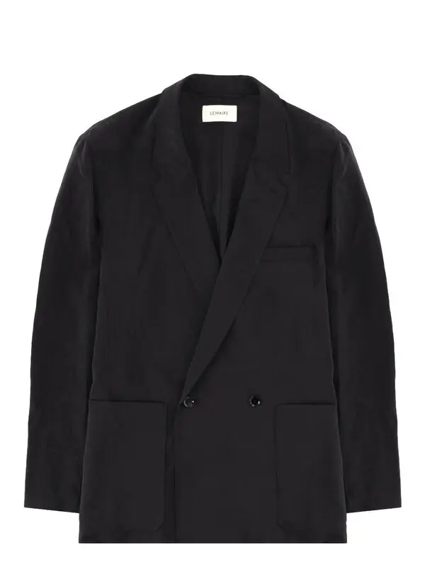 LEMAIRE Double-breasted Blazer - Black