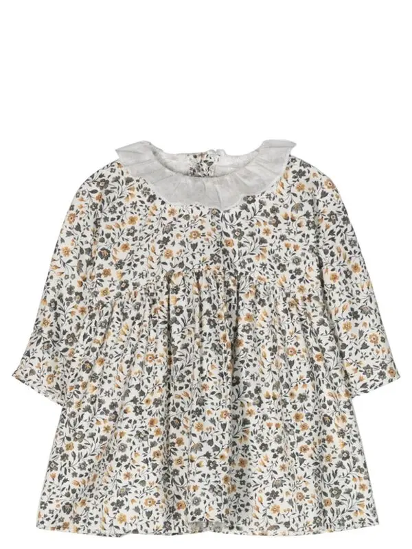 TEDDY & MINOU Floral Dress - Green
