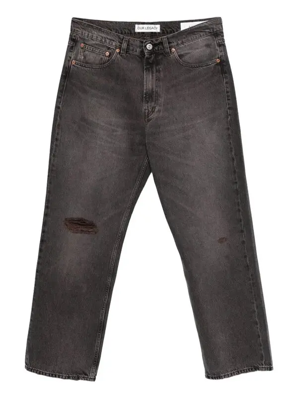 Our Legacy Third Cut Jeans - Charcoal