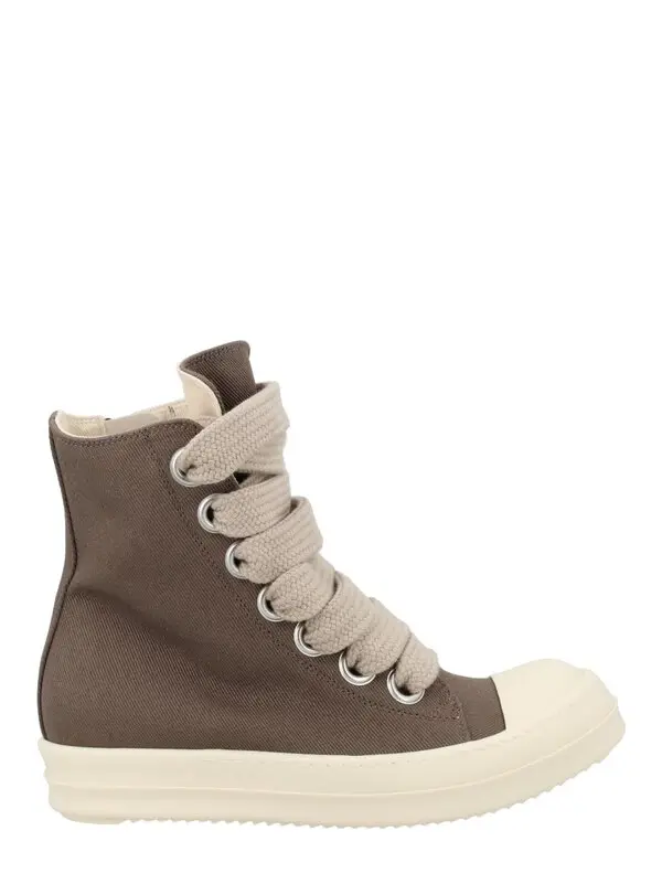 Rick Owens Jumbolace High-top Sneakers - Grey