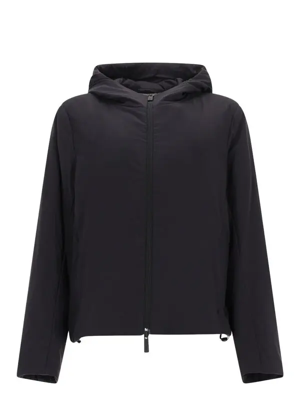 Herno Hooded Jacket - Black