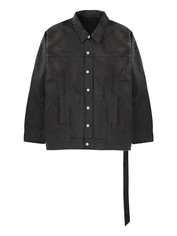 Rick Owens Jumbo Worker Jacket - Black