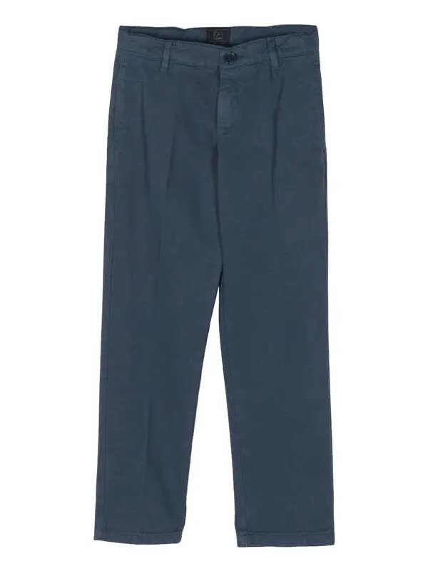 FAY Cotton Pants - Blue
