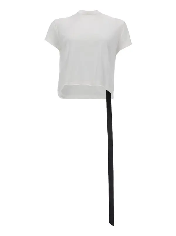 Rick Owens Cropped Level T-shirt - White