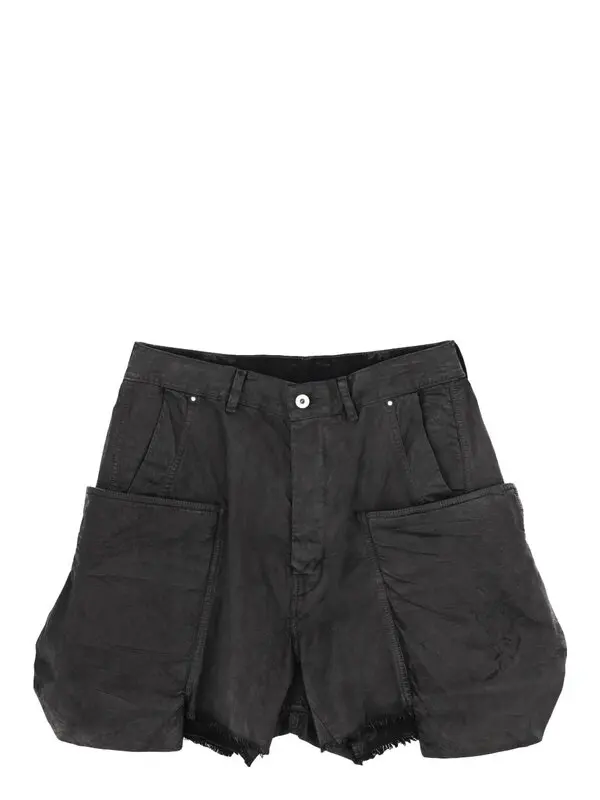 Rick Owens Cargo Shorts - Black