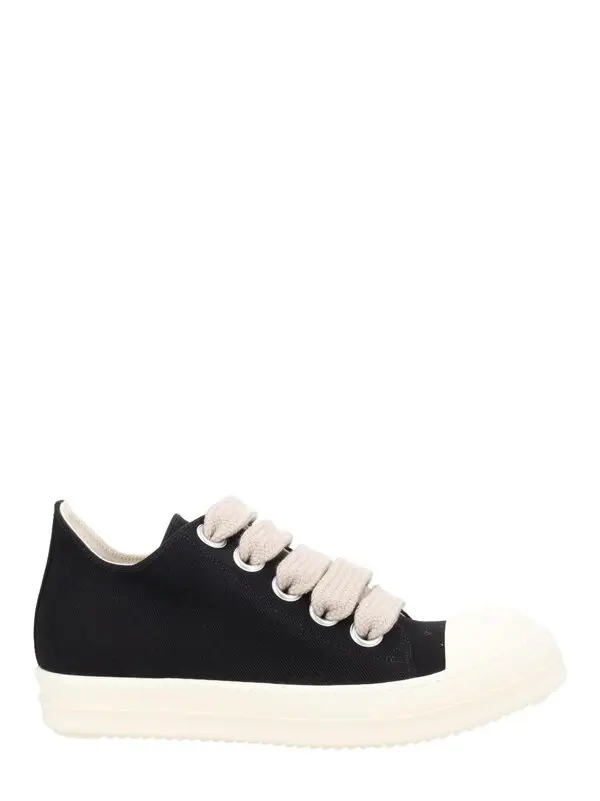 Rick Owens Jumbolace Low Top Sneakers - Black