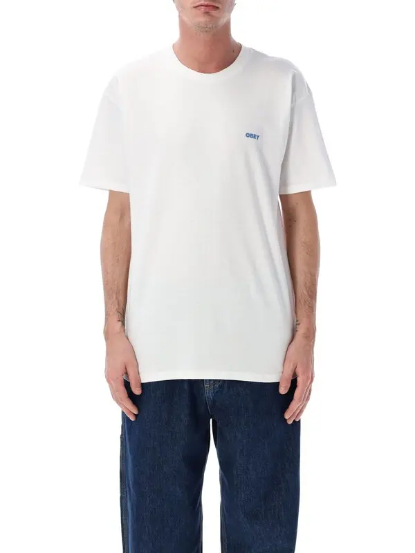 Obey T Shirts And Polos - White