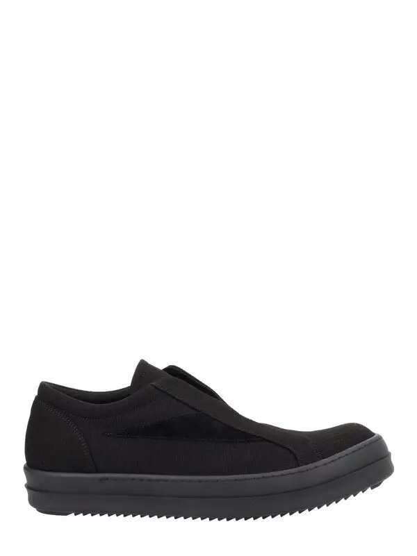 Rick Owens Laceless Vintage Sneakers - Black