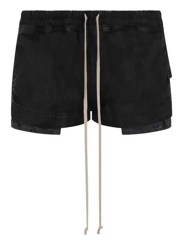 Rick Owens Denim Shorts - Black