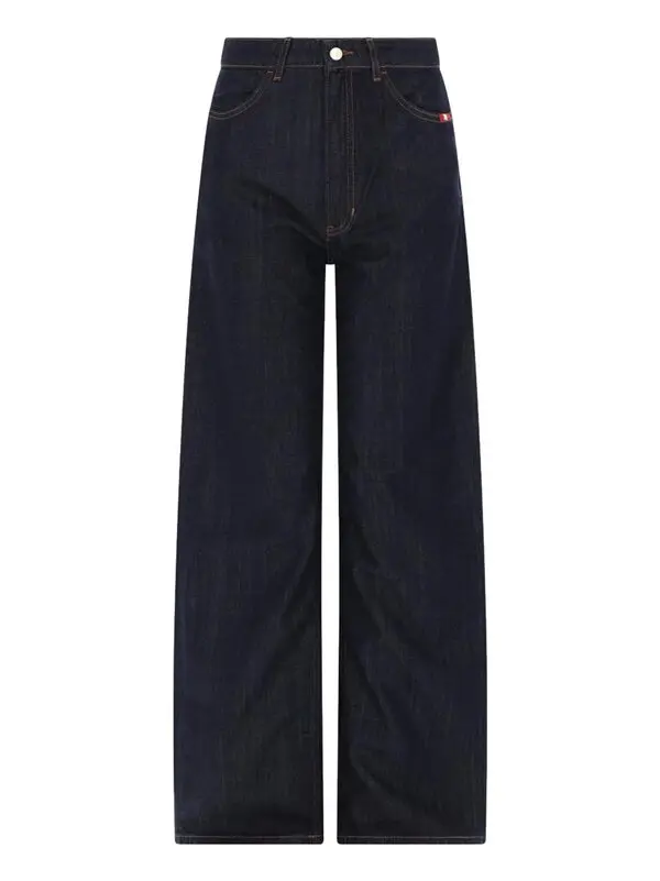 AMISH Linda Relaxed Fit Jeans - Denim