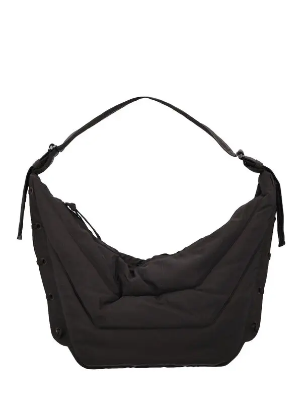 LEMAIRE Large Soft Game Bag - Black
