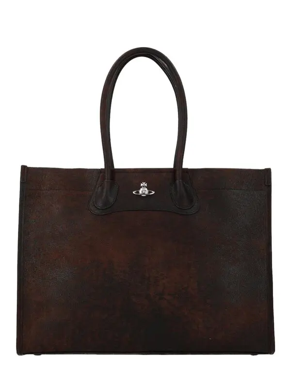 VIVIENNE WESTWOOD Tote Bag - Brown