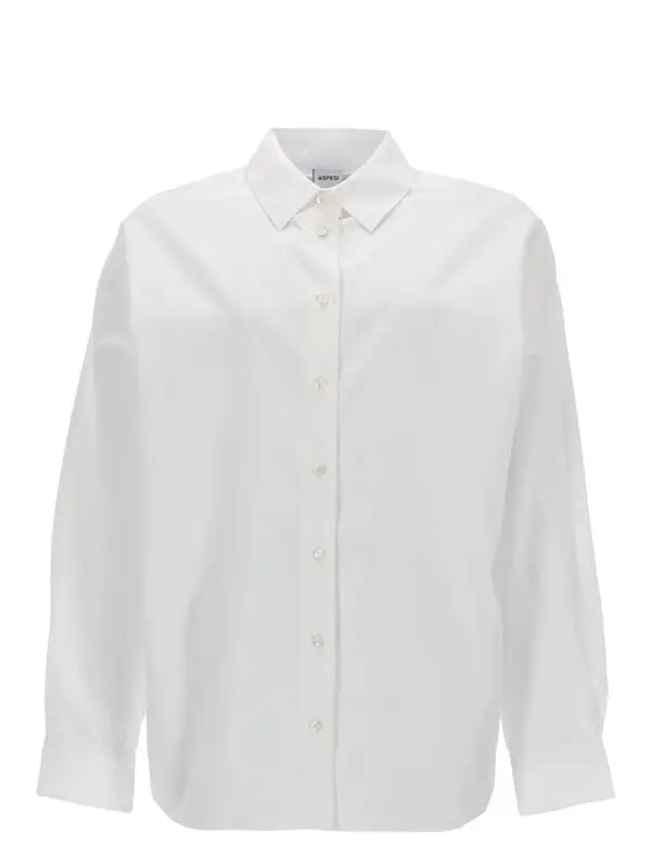 Aspesi Cotton Button-down Shirt - White