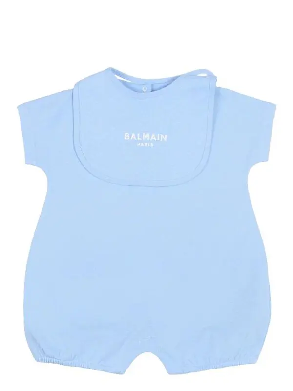 Balmain Bodysuit Set With Gag - Baby Blue