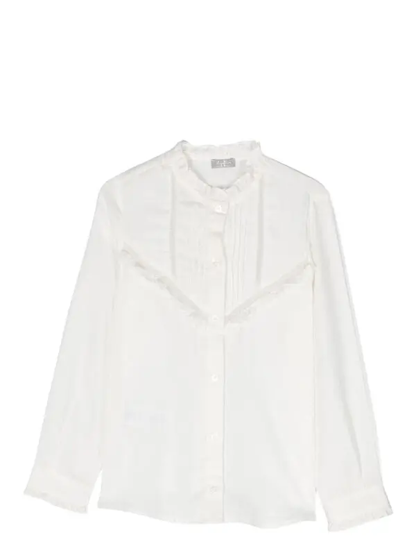 IL GUFO Shirt With Embroidery - White