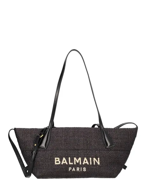 Balmain Small 'track' Bag - Black