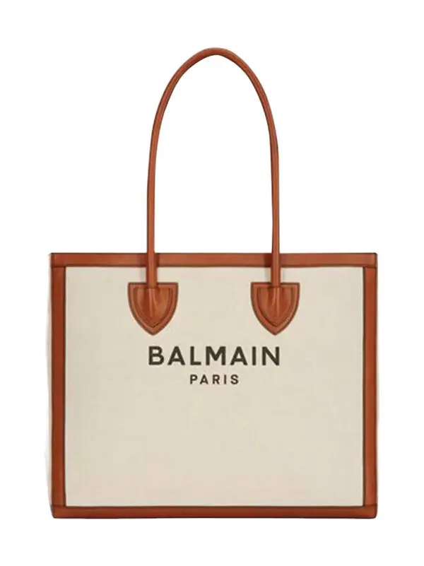 Balmain Army 42 Shopper Bag - Beige