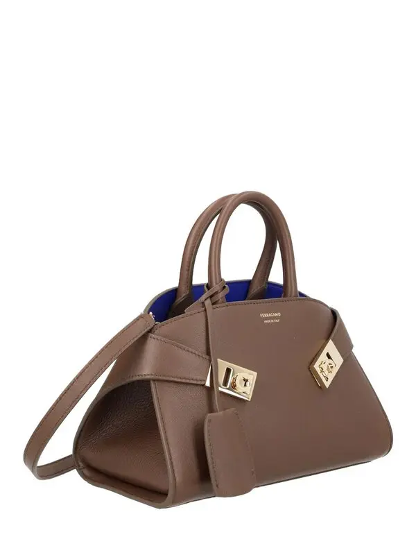 FERRAGAMO Extra Small 'hug' Bag - Brown