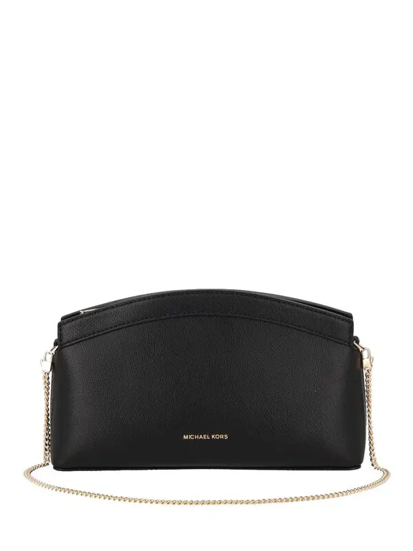 Michael Kors Small Athena Clutch - Black