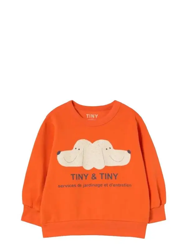 TINYCOTTONS Tiny&tiny' Sweatshirt - Red