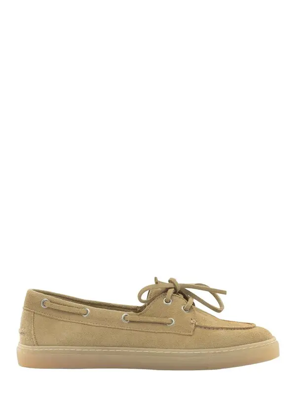 SUMMERY COPENHAGEN Suede Loafers - Beige
