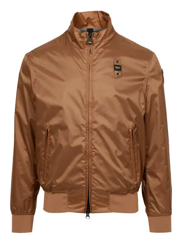 BLAUER. Zip Up Jacket - Brown