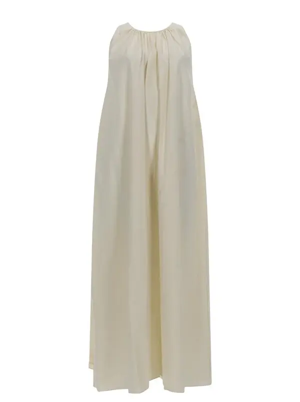 ALYSI Maxi Cotton Dress - White