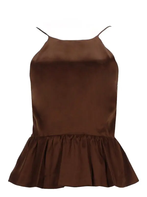 THE GARMENT Catia Top - Brown