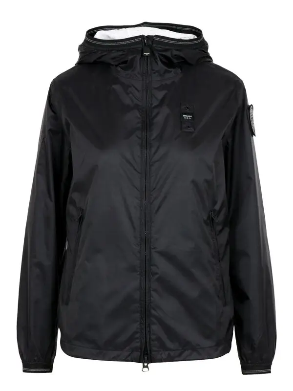 BLAUER. Technical Fabric Jacket - Black