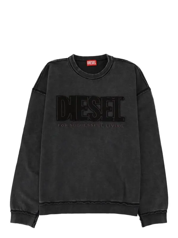 DIESEL® Relaxed Fit Sweatshirt - Grey