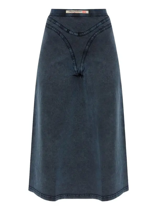 DIESEL® Denim Midi Skirt - Blue
