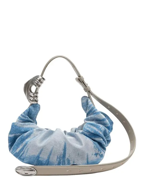 DIESEL® Small Hobo Bag - Blue