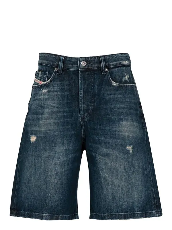 DIESEL® Denim Shorts - Denim Medio