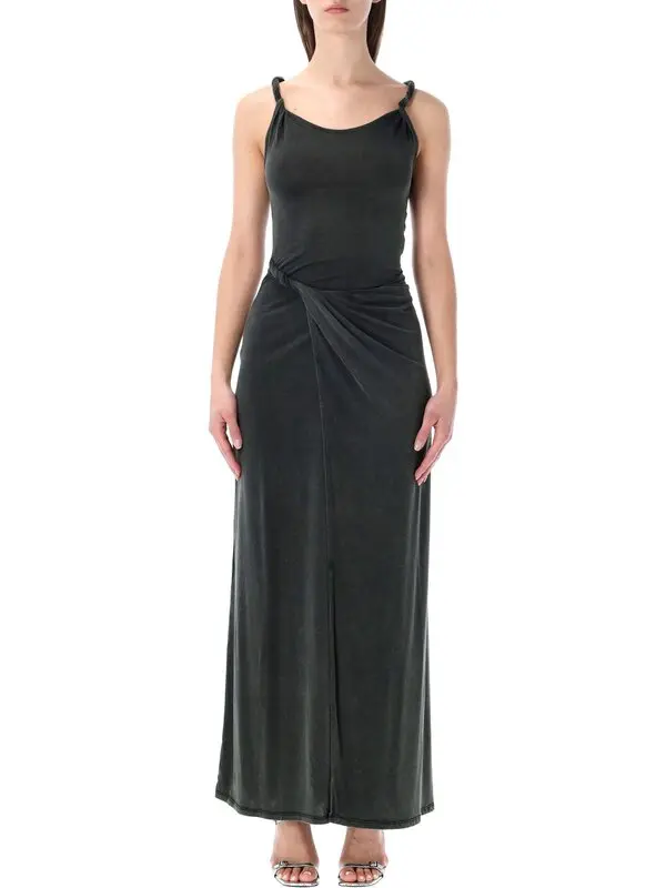 DIESEL® D-estiga-s1 Maxi Dress - Black