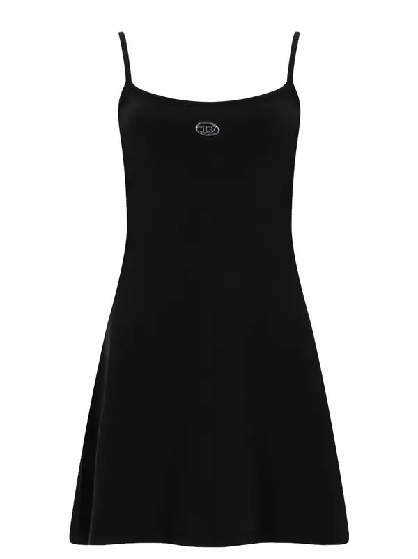 DIESEL® Mini Dress D Newhop Od - Black