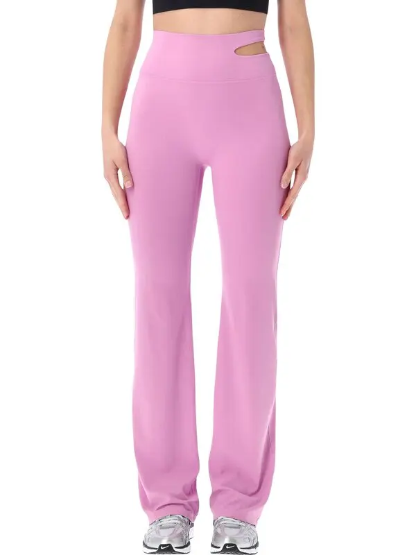 Nike High-waisted Flared Leggings - Magenta