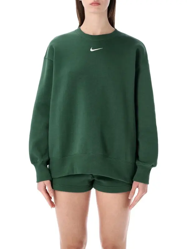 Nike Phoenix Fleece Crewneck Sweatshirt - Fir Green