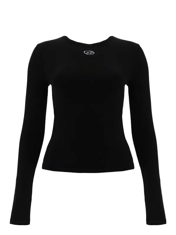 DIESEL Long Sleeve Top - Black