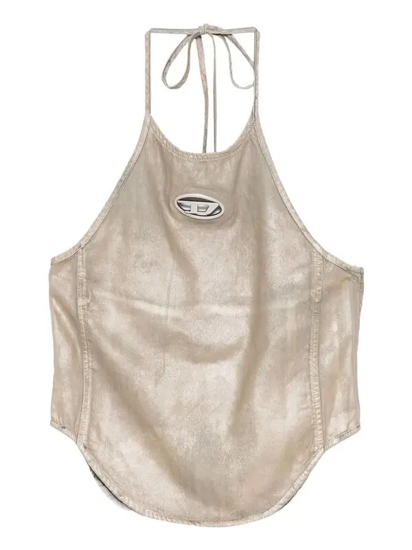 DIESEL® Oval D Top - Golden